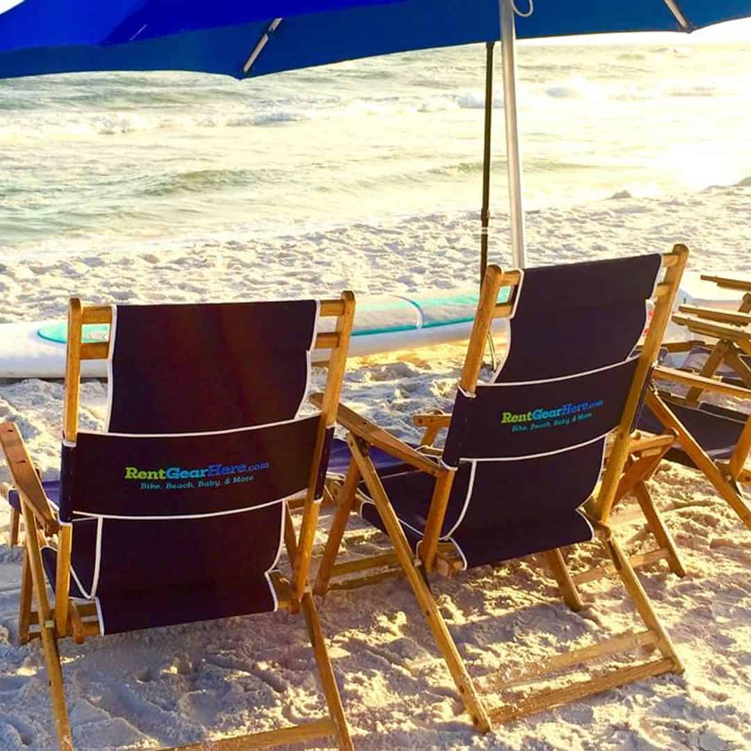 Beach Chair Setup with Delivery By Rent Gear Here - TripShock!