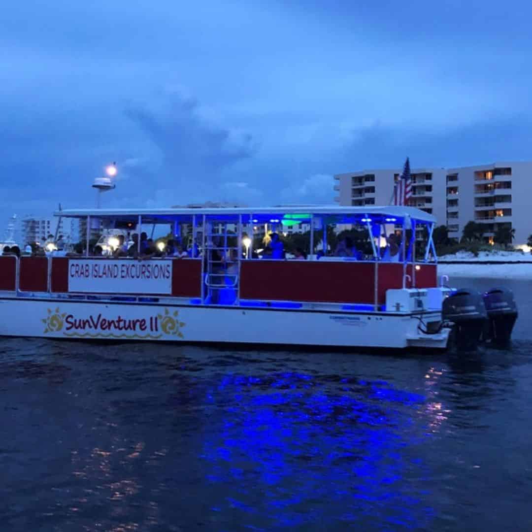 Destin Harbor Fireworks Cruise Aboard The Sunventure - TripShock!