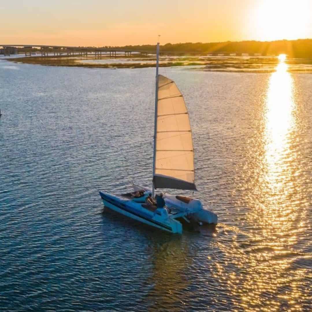 Hilton Head Island: Sunset & Fireworks Sail (6 Passengers) - TripShock!