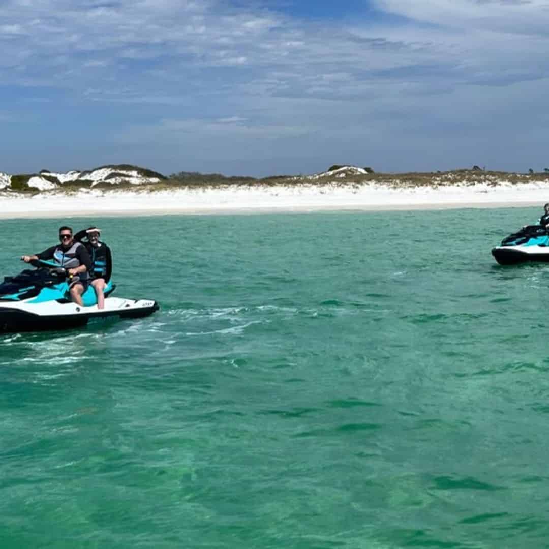 Panama City Beach: Shell Island Jet Ski Eco Tour - TripShock!