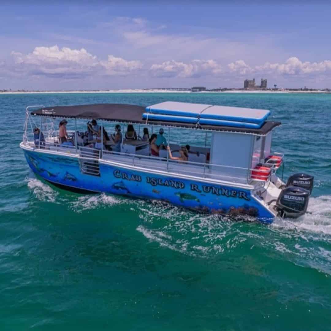 Sunset Tour Aboard The Crab Island Runner - TripShock!